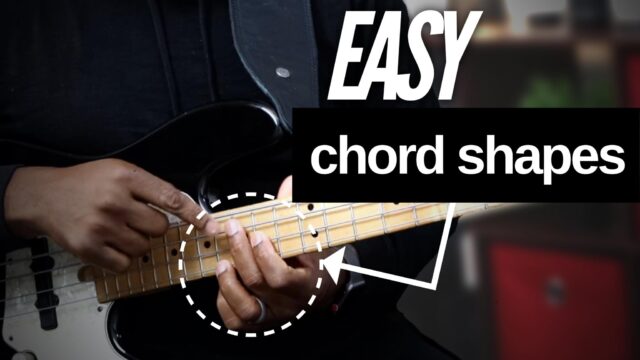 3 Most Common Chord Shapes - Daric Bennetts Bass Lessons