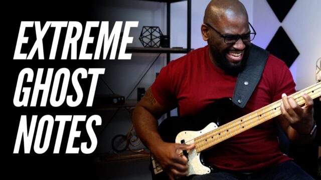 Extreme Ghost Notes with Double Thumb - Daric Bennetts Bass Lessons