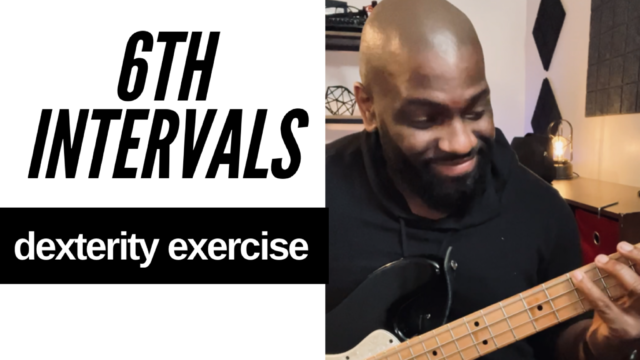 Skipping String Exercise - 6th Intervals - Daric Bennetts Bass Lessons
