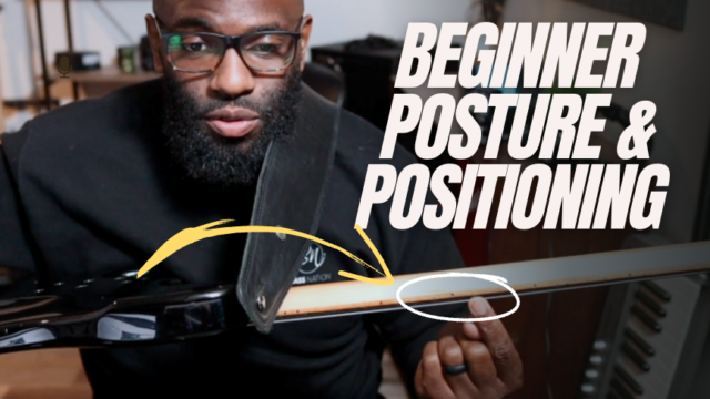 BEGINNER POSTURE & POSITIONING TIPS - Daric Bennetts Bass Lessons