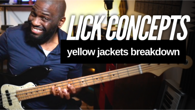 Creating Licks & Combining Concepts - song "Yellow Jackets" - Daric ...