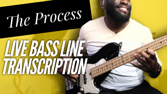 Live Song Learning + Ear training (Step-by-Step) - Daric Bennetts Bass ...