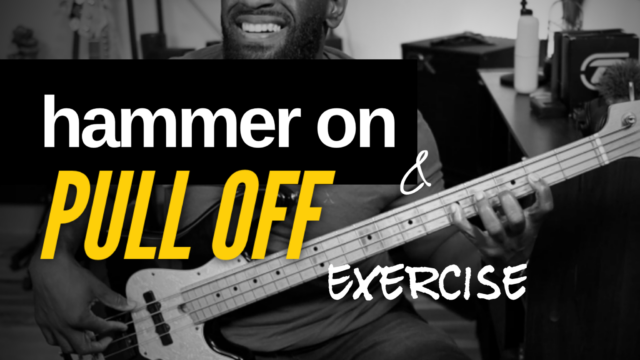 Hammer on-Pull Off Combined Exercise - Daric Bennetts Bass Lessons