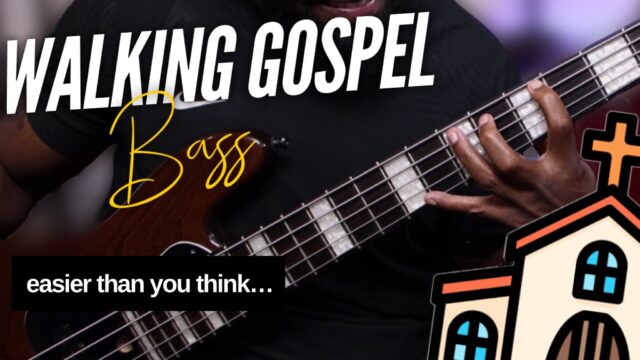 Walking Gospel Bass Made Easy: Unlock the Power of Walking Bass Lines ...